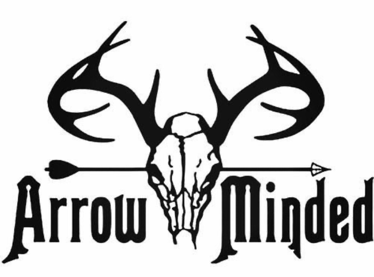 Arrow Minded White Vinyl Decal Sticker | eBay