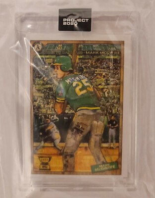 Topps Project 2020 Card #97 ~ 1987 MARK MCGWIRE by Andrew Thiele IN ...