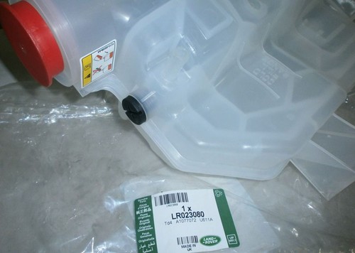 LAND ROVER RANGE ROVER SUPERCHARGE 2006-2009 OEM COOLANT RESERVOIR TANK ...
