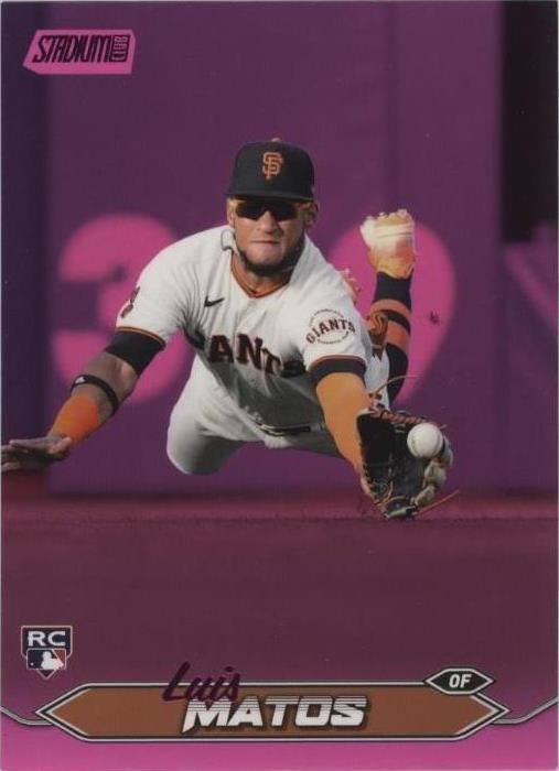 2024 Topps Stadium Club - Luis Matos #209 Pink Foil (RC) for sale ...