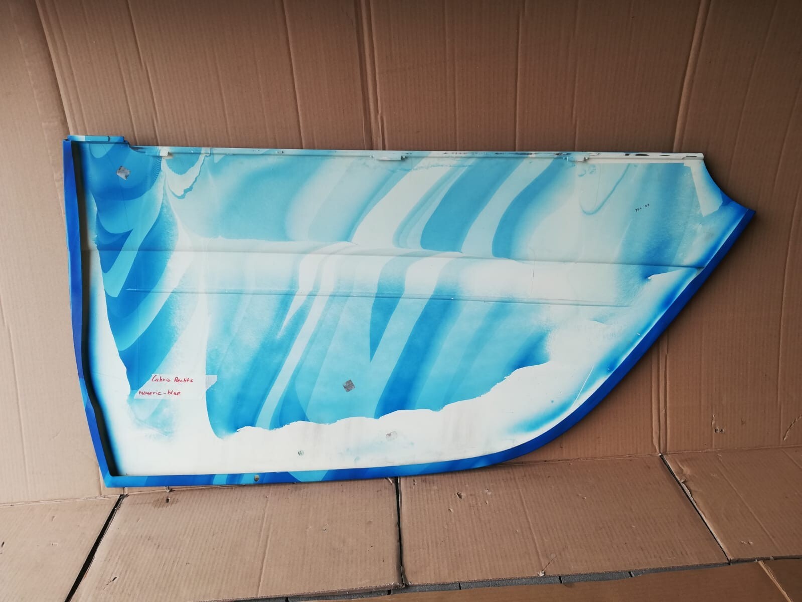 Smart 450 Tür-Panel Tür-Verkleidung Cabrio rechts numeric blue ...