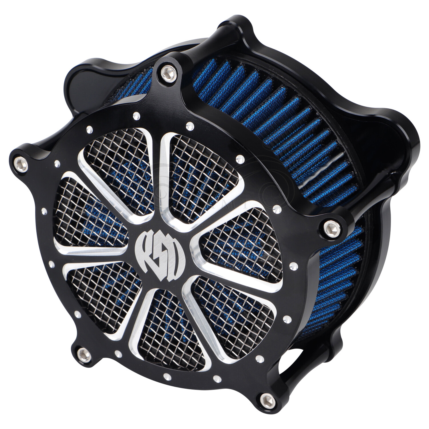 RSD Air Cleaner Blue Intake Filter For Harley Street Tri Glide Road ...
