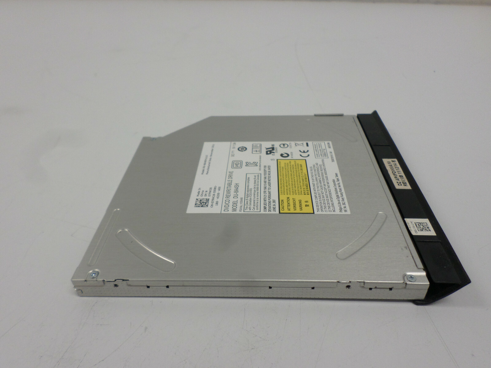 Genuine Dell Latitude E6530 Laptop Dvd/cd Burner Optical Drive Du-8a4sh ...