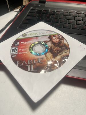 Fable II 2 (Microsoft Xbox 360, 2008) Loose Disc Only Tested Working | eBay