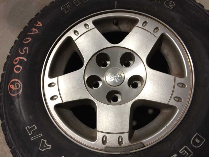 02-05 Dodge Ram USED 17x8 Aluminum Wheel Rim 5 Lug 5 Spoke | eBay