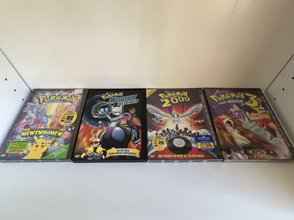 Pokemon Movie DVD collection NEW all seasons original release movies ...