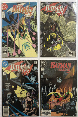 BATMAN #436-439 YEAR 3 PART #1-4 COMPLETE SET | eBay