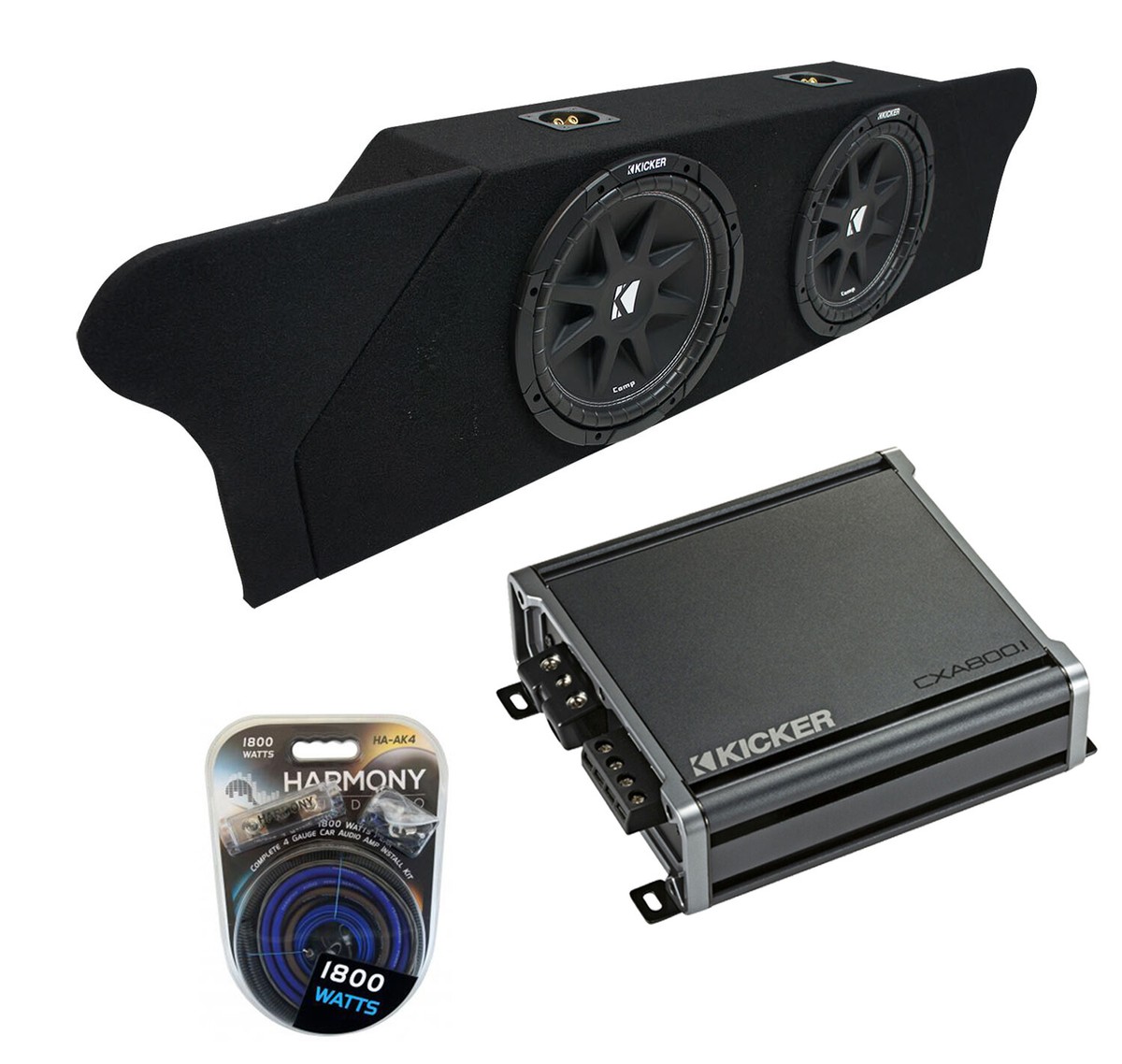 Ford Expedition Gmc Yukon Speaker Amp Rack Box Subwoofer Enclosure Sub