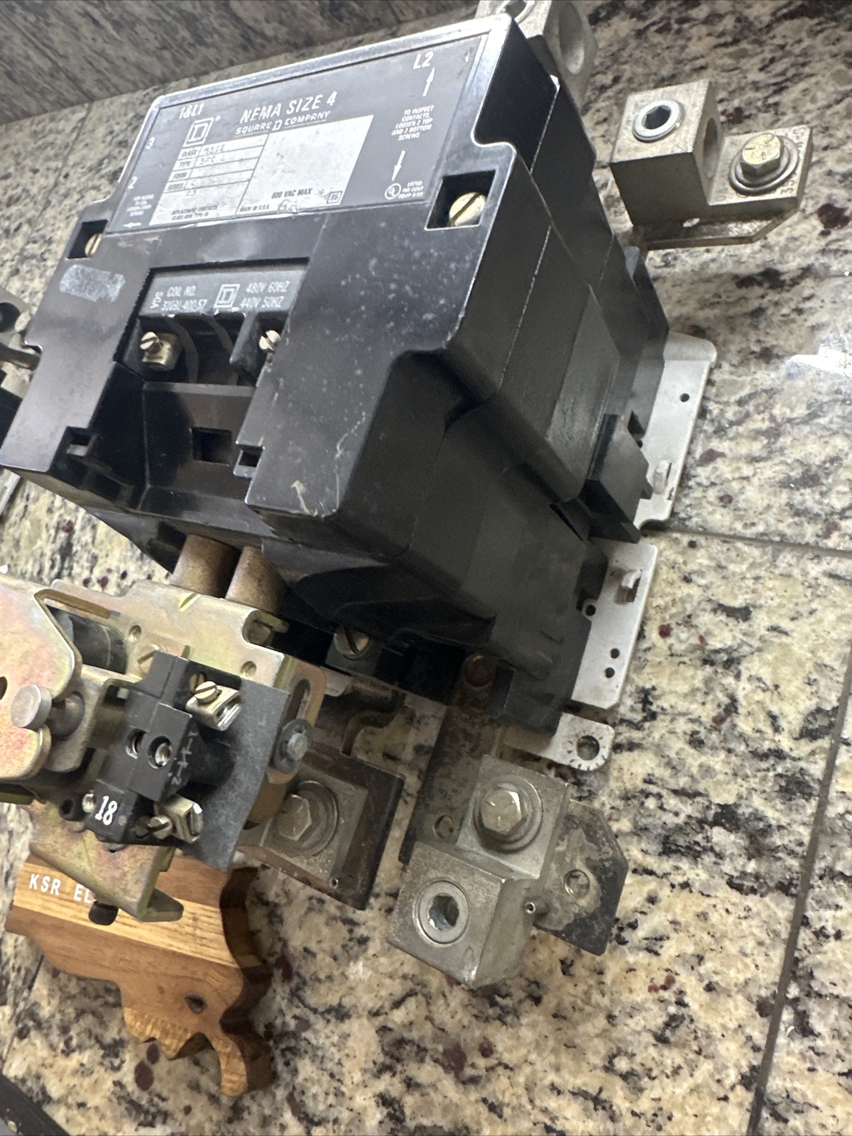 Square D Starter 8502 Sf01 Size 4 Contactor 120 V Coil for sale online ...