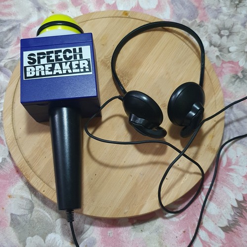 Hasbro Speech Breaker Game Voice Jamming Challenge Microphone ...