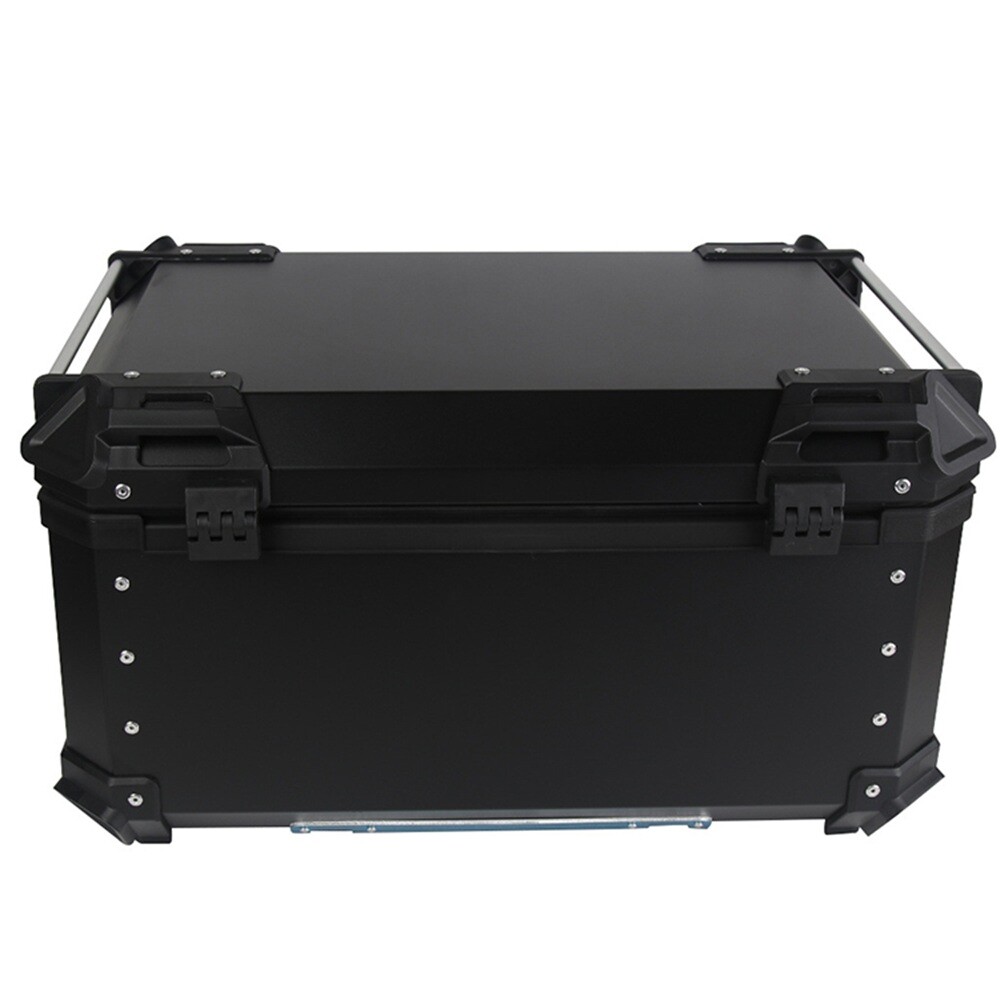 45L Universal Motorcycle Rear Top Luggage Case Storage Tail Tool Box ...