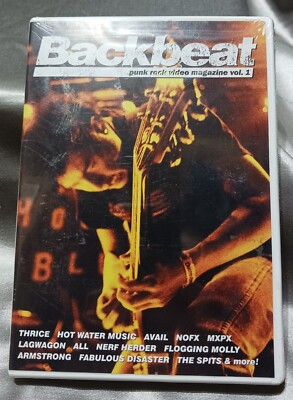 BACKBEAT- Punk Rock Video Magazine Vol. 1 Factory Sealed DVD 2003 ...