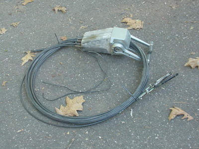 Used Johnson/ Evinrude OMC dual top mount binnacle control box | eBay