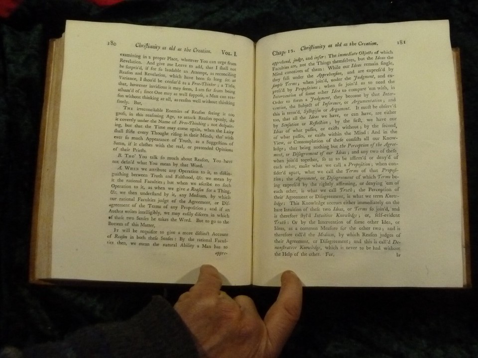 FINE LEATHER LARGE QUARTO 1ST ED GOSPEL RELIGION OF NATURE MATTHEW ...