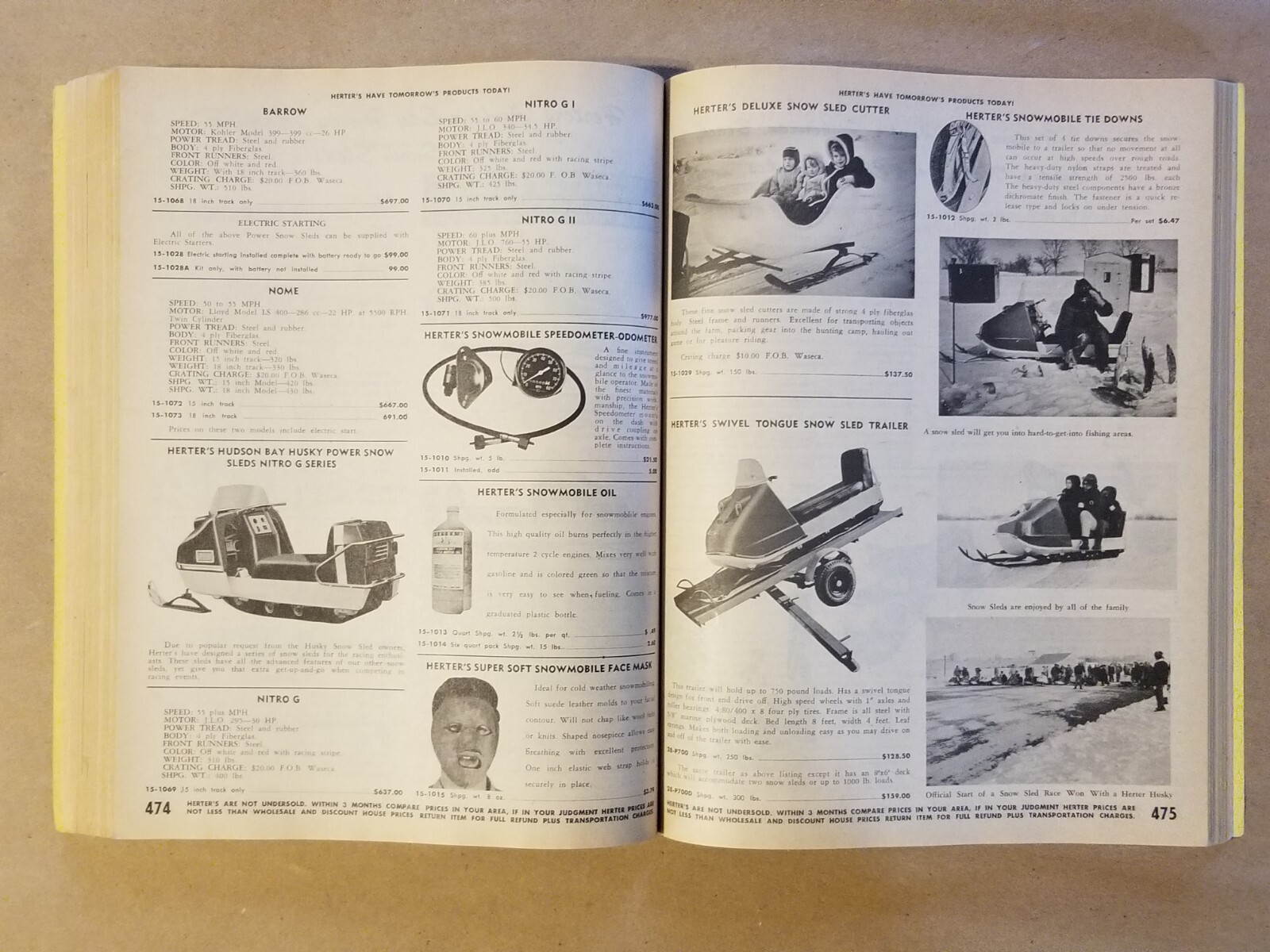 Vintage 1970 Herter's Hunting Fishing Trapping Gunsmith Textile Catalog ...