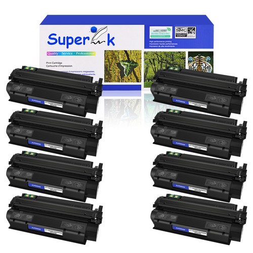 8PK Black Q2624A 24A High Yield Toner Cartridge Compatible For HP ...
