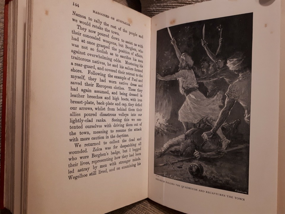 Marooned on Australia (Ernest Favenc) Blackie & Son. Good Condition ...