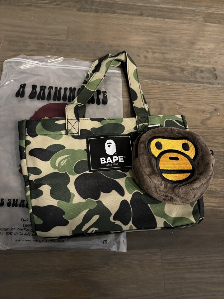 A bathing ape Bape Tote Bag + baby milo tote bag should bag | eBay UK