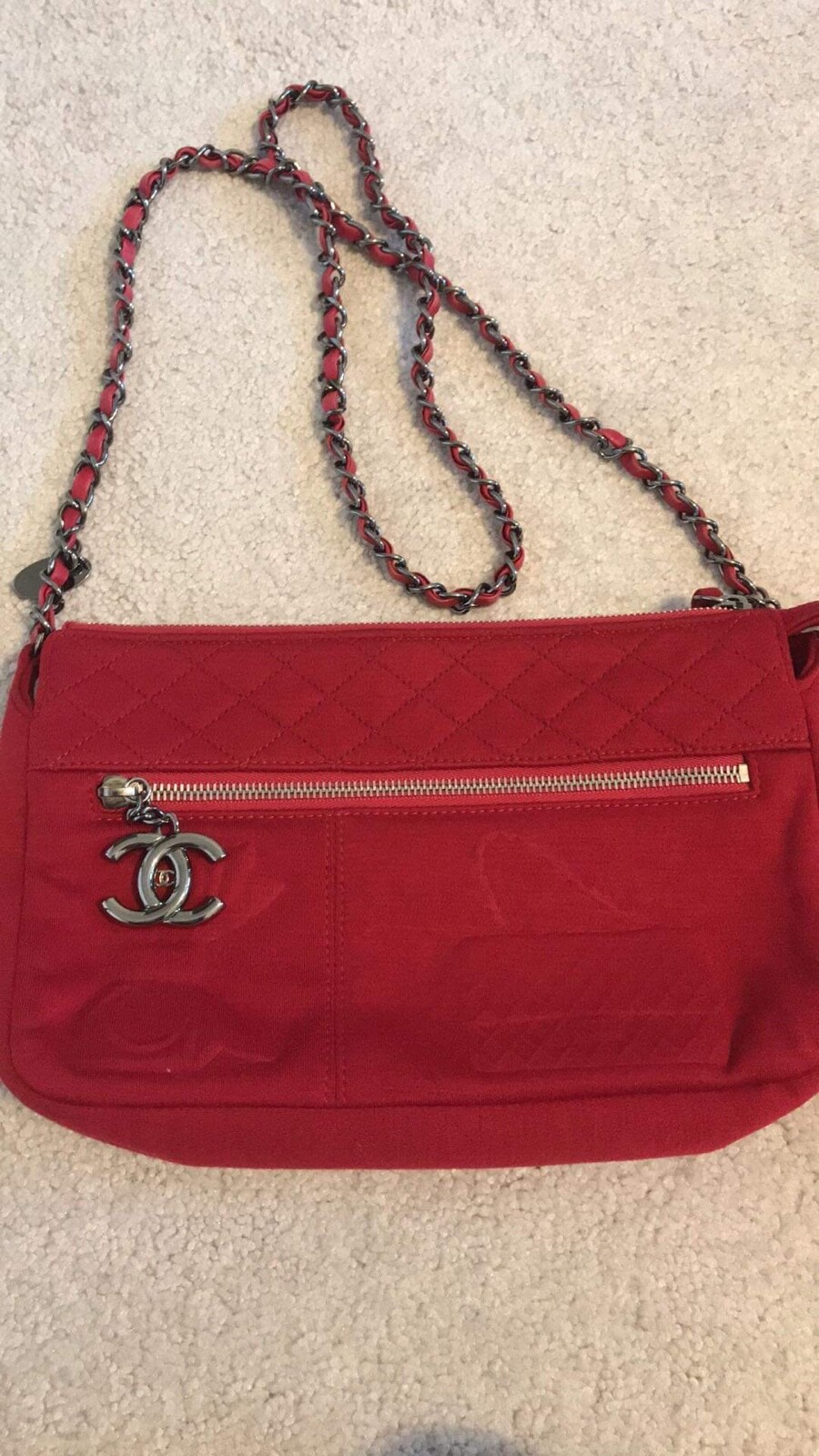 Chanel crossbody red - Gem