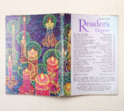 Readers Digest December 1965 / World Condensed Book Vintage Mysteries ...