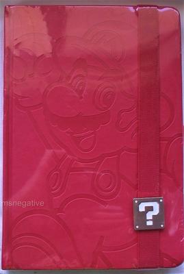 Super Mario Red Hardcover Blank Writing Journal Notebook Licensed ...