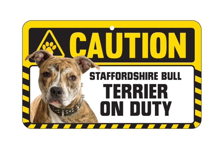 Pitbull Guard Dog Signs Vintage Style Metal Dog Sign Retro Hanging