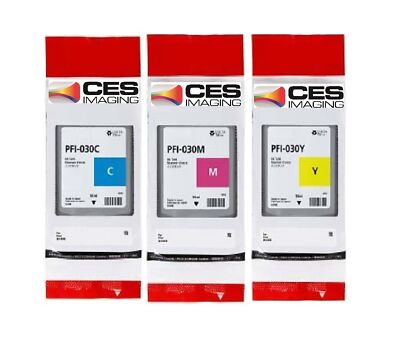 PFI-030C PFI-030M PFI-030Y 3-Pack in Retail Package | eBay