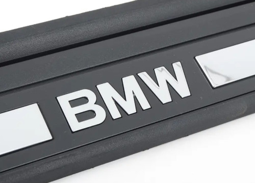 BMW E81 E82 2 DOOR O/S RIGHT DOOR CHROME ENTRY SILL STRIP 7180740 NO🇺🇸 ...