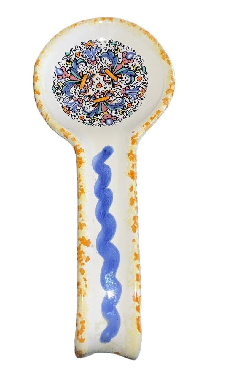 MOMA Ceramiche Artigianali Made Italy Spoon Rest Lavorate a Mano Hand ...