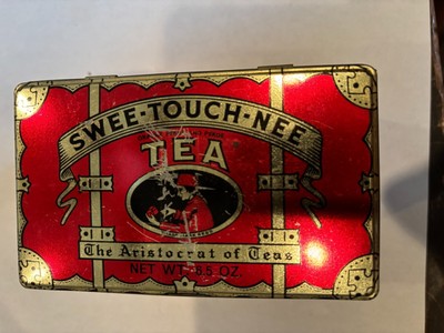 Rare, Vintage Swee Touch Nee Tea Metal Tin Box ~ The Aristocrat Of Tea ...