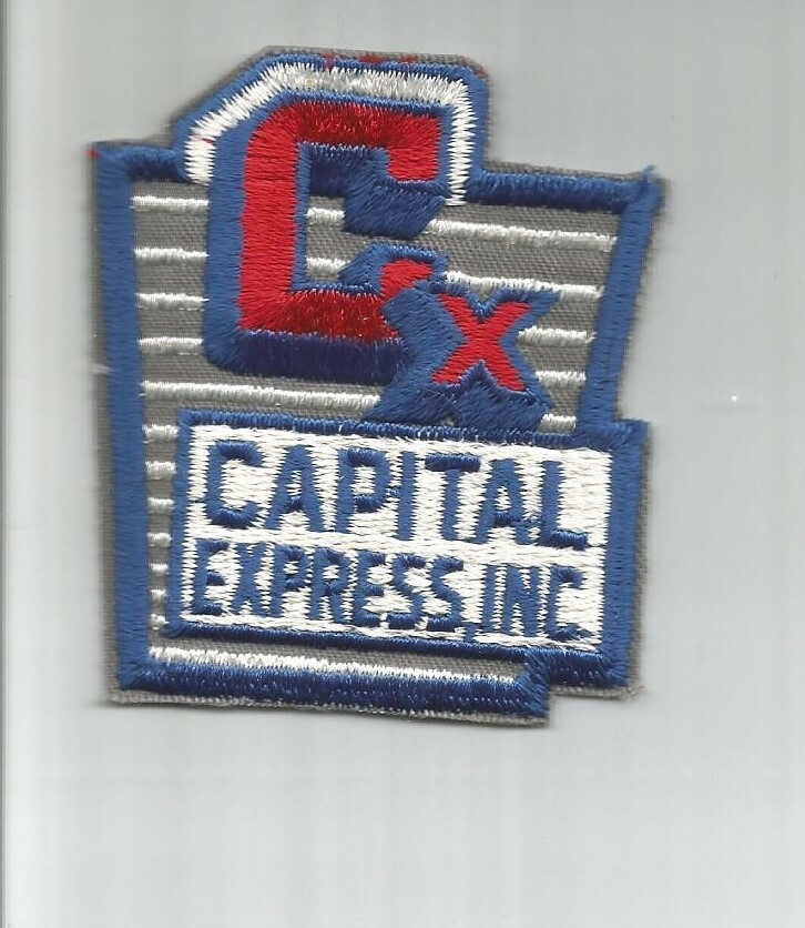 CX Capital Express Inc driver patch 3 X 2-5/8 #105 | eBay