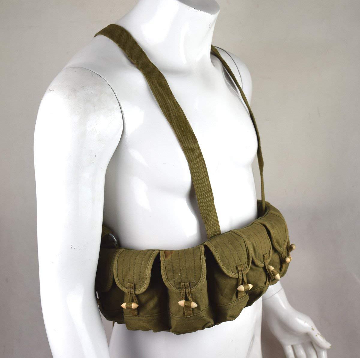 ORIGINAL SURPLUS 1963'S ERA.CHINESE PLA SKS AMMO CHEST RIG POUCHE | eBay