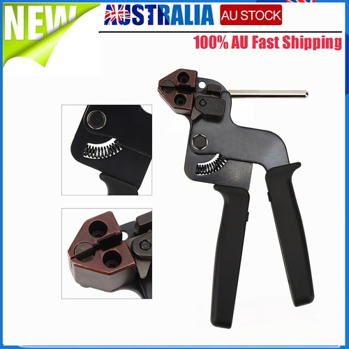 Stainless Steel Metal Cable Tie Fasten Gun Pliers Crimper Tensioner ...