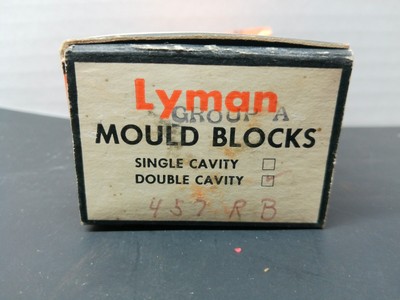Lyman IDEAL Bullet Mold Mould Block Double 2 Cavity Capacity, Original ...