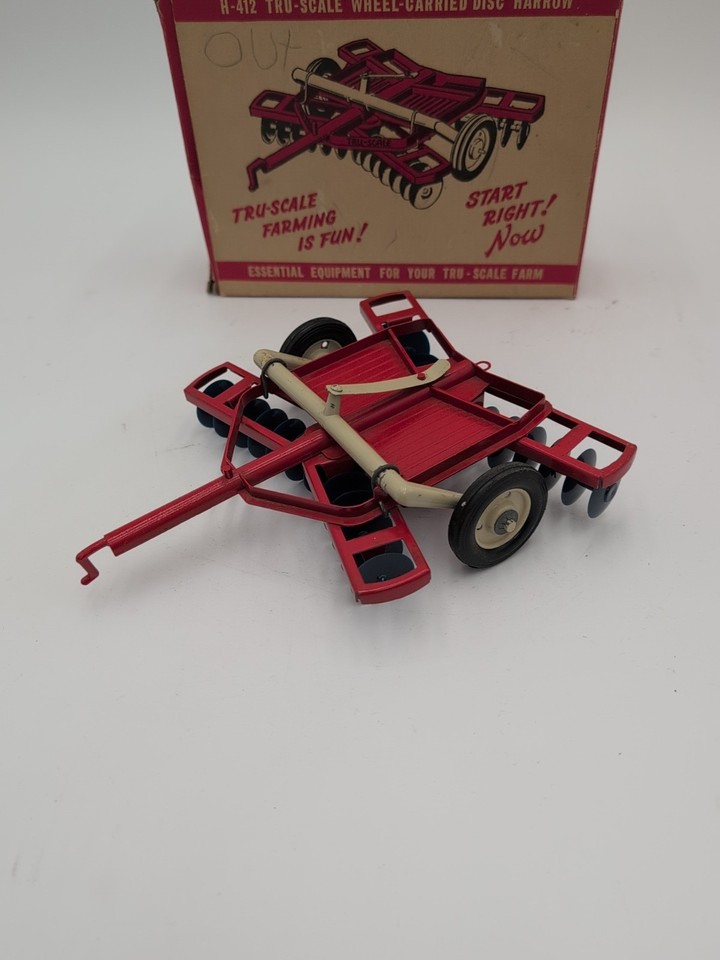 1/16 Carter Tru Scale Tandem Disc Disk Implement Farm Toy With Box | eBay