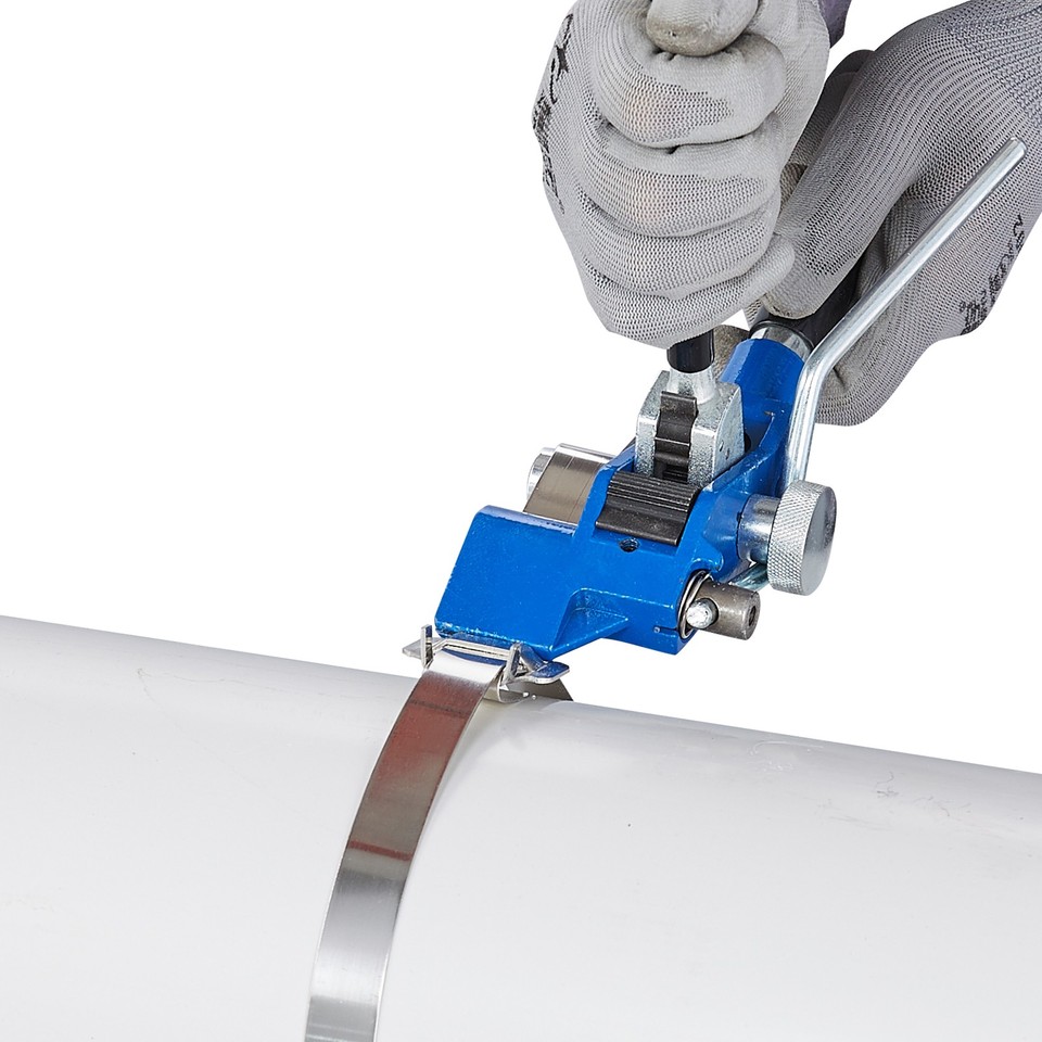 Steel Strapping Tool 3/4"x 100' Banding Machine w/304 Stainless Steel ...