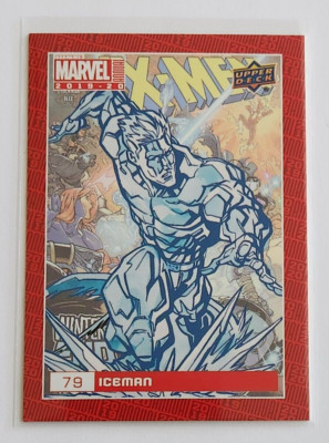2020 MARVEL ICEMAN TRADING CARD #79 UPPER DECK | eBay
