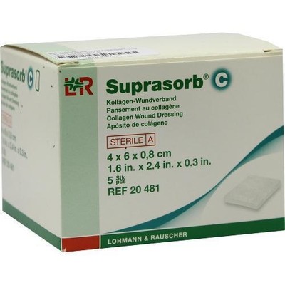 SUPRASORB C Kollagen Wundverb.4x6x0,8cm 5St PZN 433130 | eBay