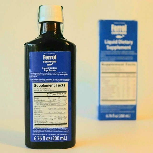 Ferrol Compound Dietary Supplement 6.76oz (200ml) | eBay