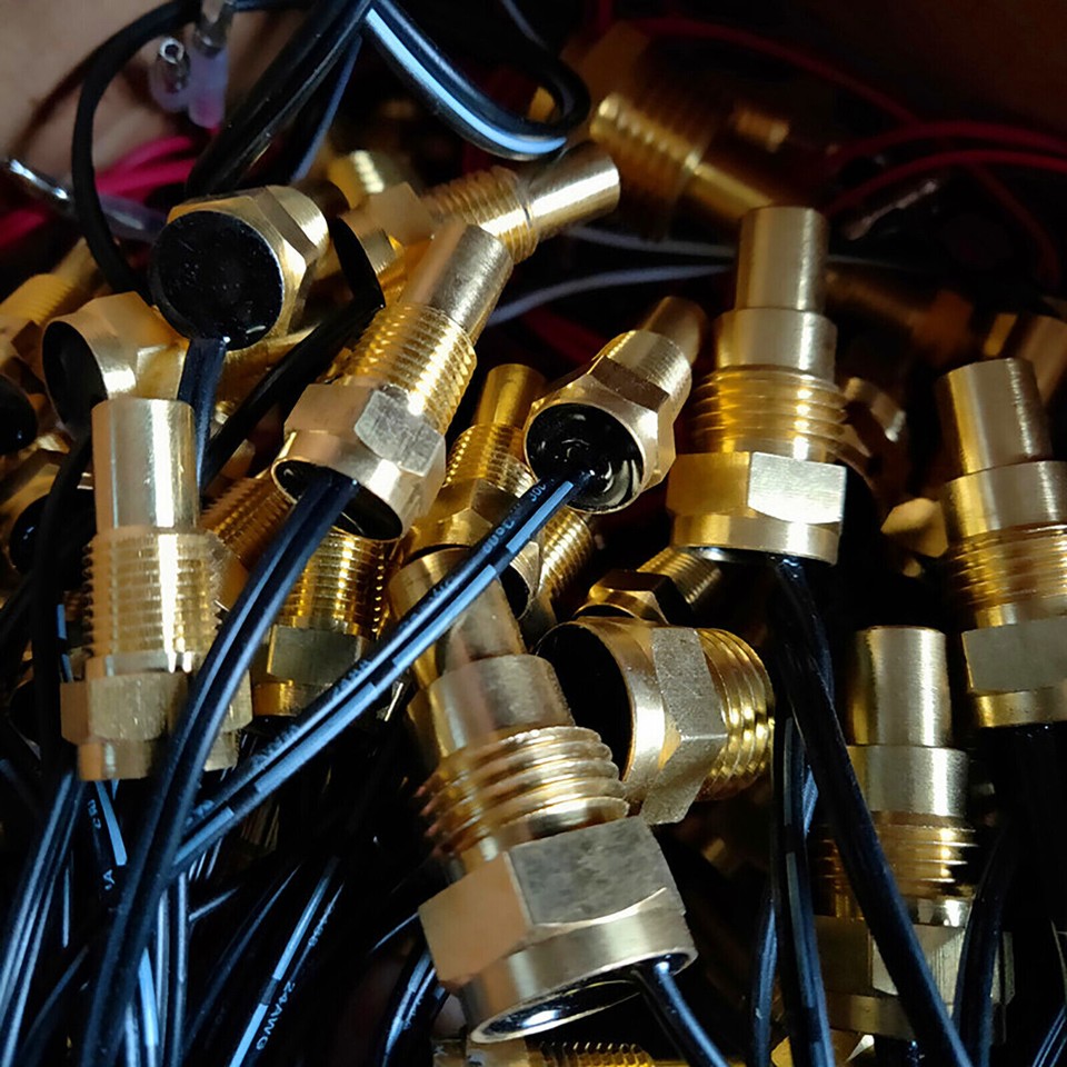 Car Water Temperature Sensor Temp Sender Plug 10mm/14mm/17mm/ 16mm ...