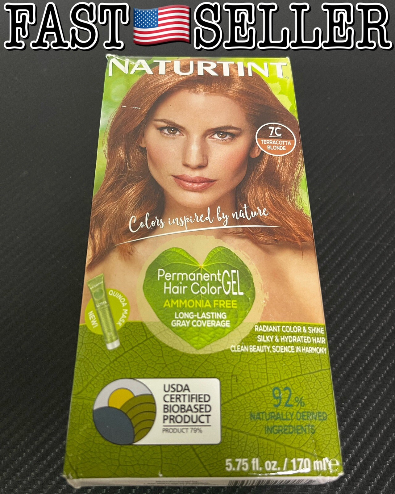 Permanent Hair Color - 7c Terracotta Blonde 1 Kit by Naturtint for sale ...