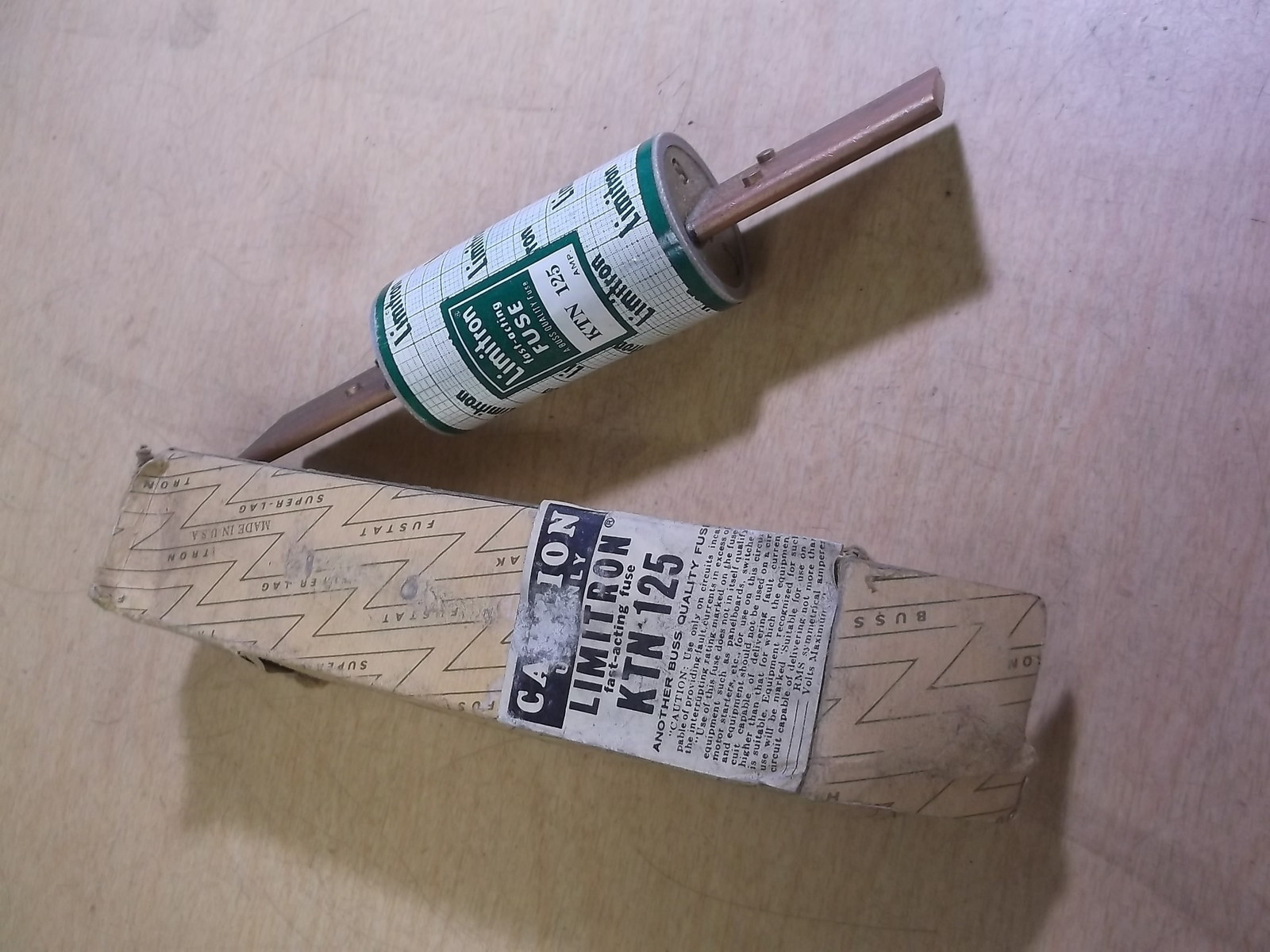 NEW Limitron KTN125 Bussman Fuse 125A Fusestat *FREE SHIPPING* | eBay