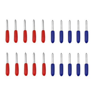 10 Pcs for Roland Plotter Lettering Cutting Blade Carbide 45º/ 60º Red ...