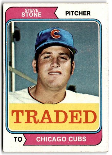 1974 Topps Steve Stone a Chicago Cubs #486T | eBay