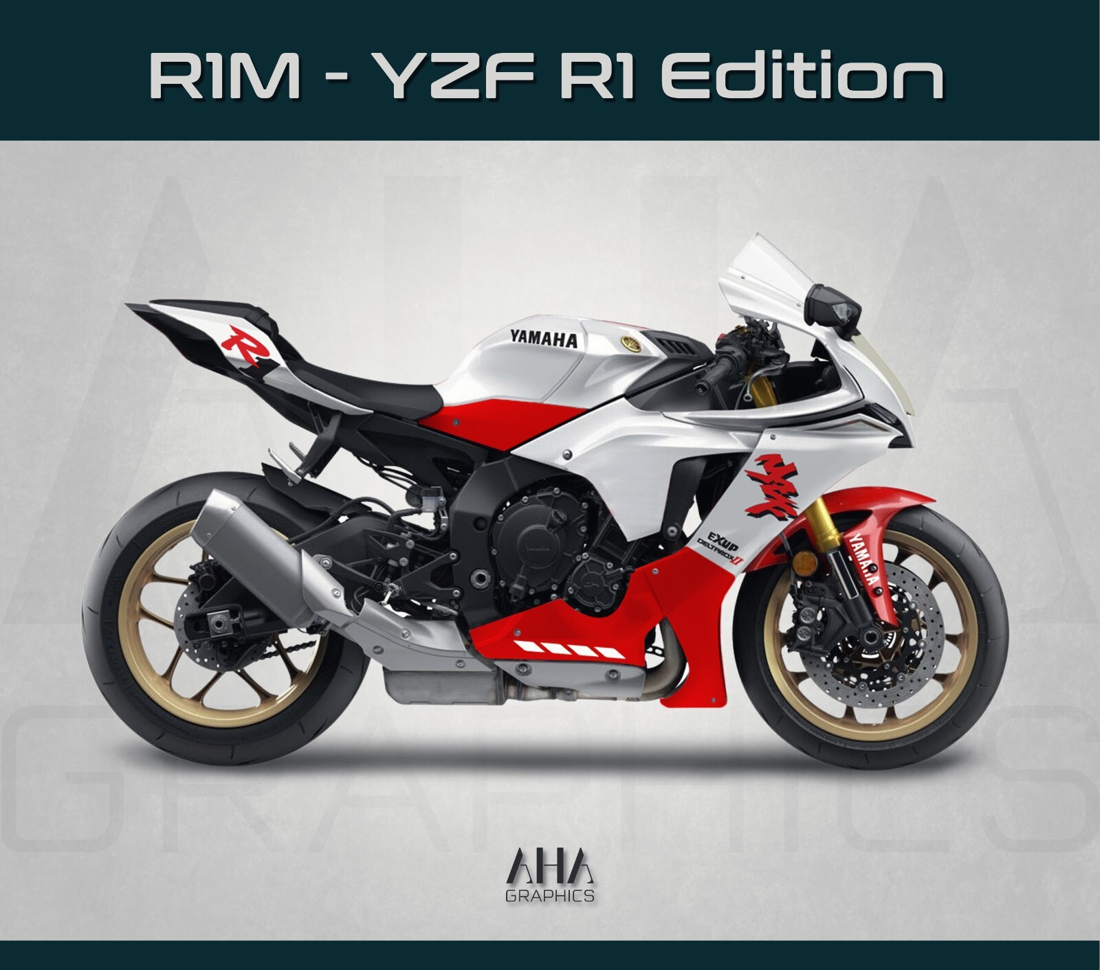 Yamaha R1M YZF R1 Old Edition Decals | eBay