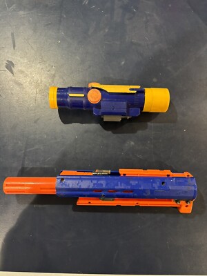 Nerf Longshot Scope And Long strike Barrel Attachments | eBay