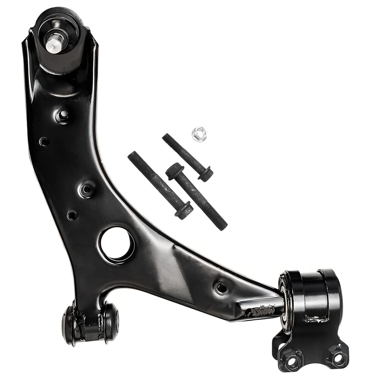 6pc Front Lower Control Arms Tie Rod for 2007 2008 2009 Mazda 3 ...