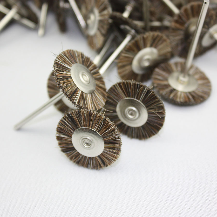 50 PCS New Dental Buffing Polishing Polisher Wheel Brush Dentist Lab ...