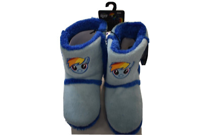 Hasbro Womens My Little Pony Rainbow Dash Slipper Boots Slippers NWT S ...