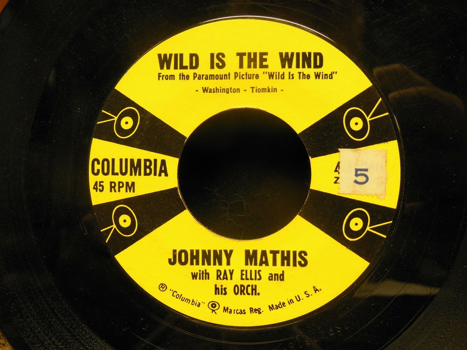 JOHNNY MATHIS: Wild Is The Wind / No Love, 45 RPM VG+ (G2) | eBay